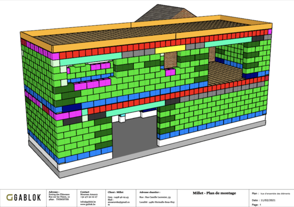 Extension en bois Hermalle-sous-Huy - Autoconstruction bois